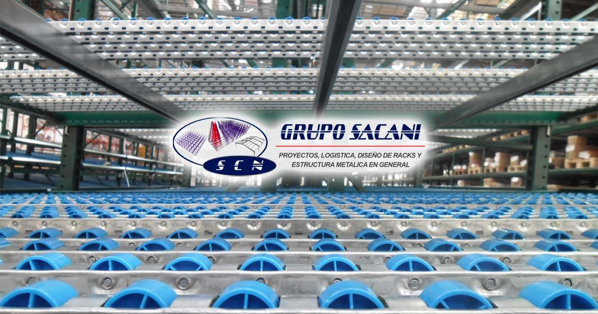 Rack Carton Flow | Racks Industriales | Grupo Sacani®